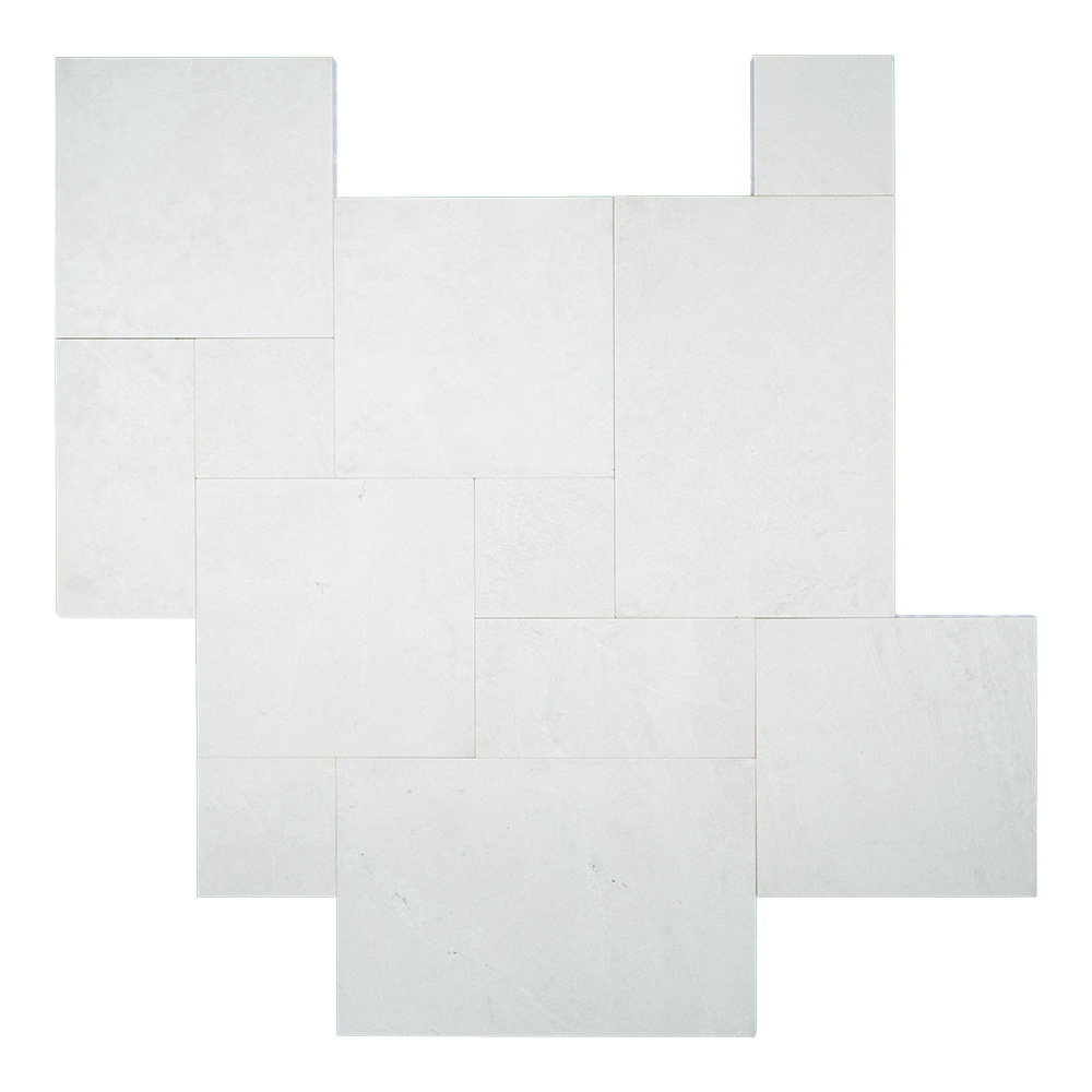 Crema Bella Sandblasted Marble Paver - USA Marble LLC