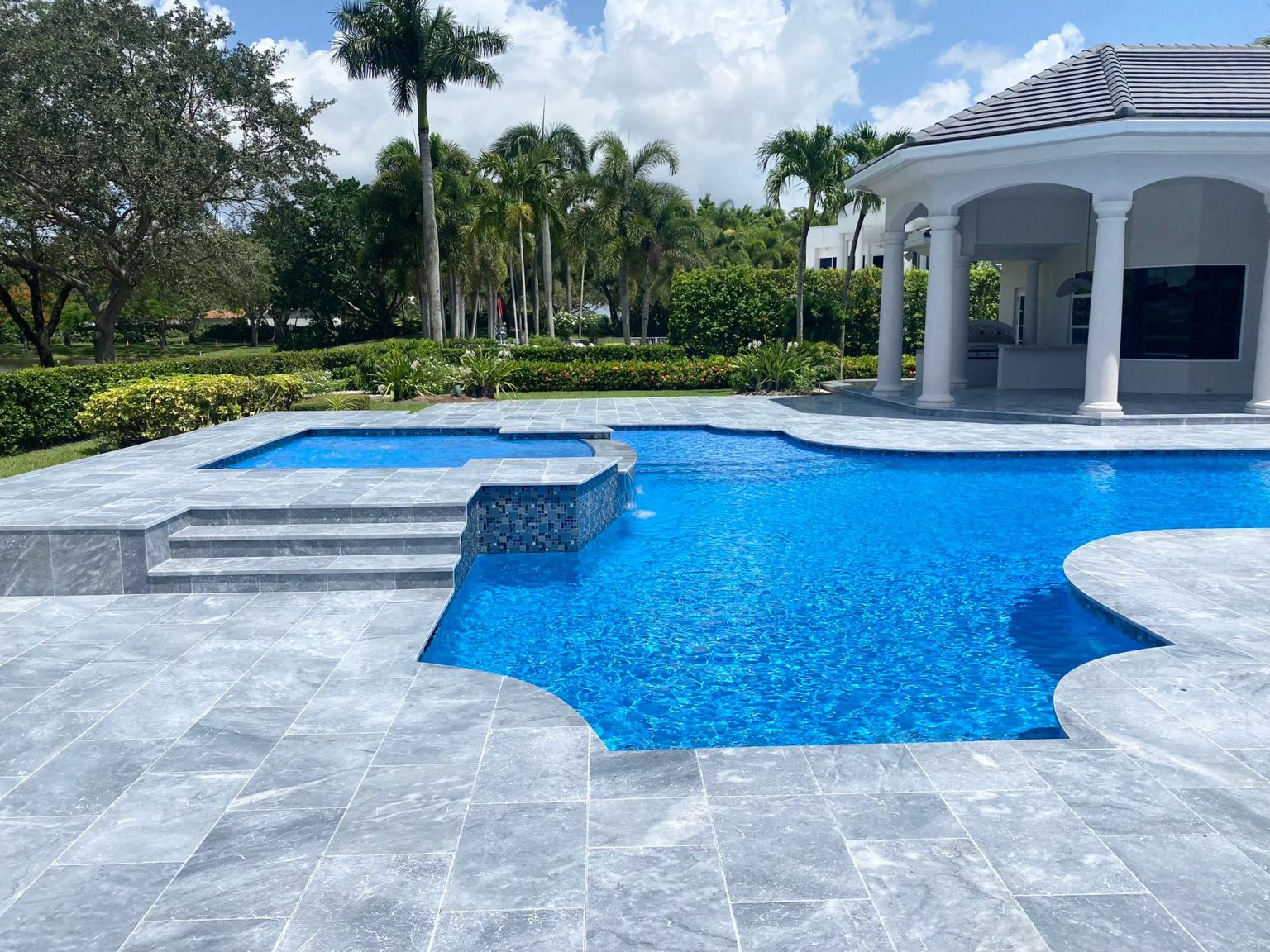 Diana Royal Select Leathered Marble Paver - USA Marble LLC